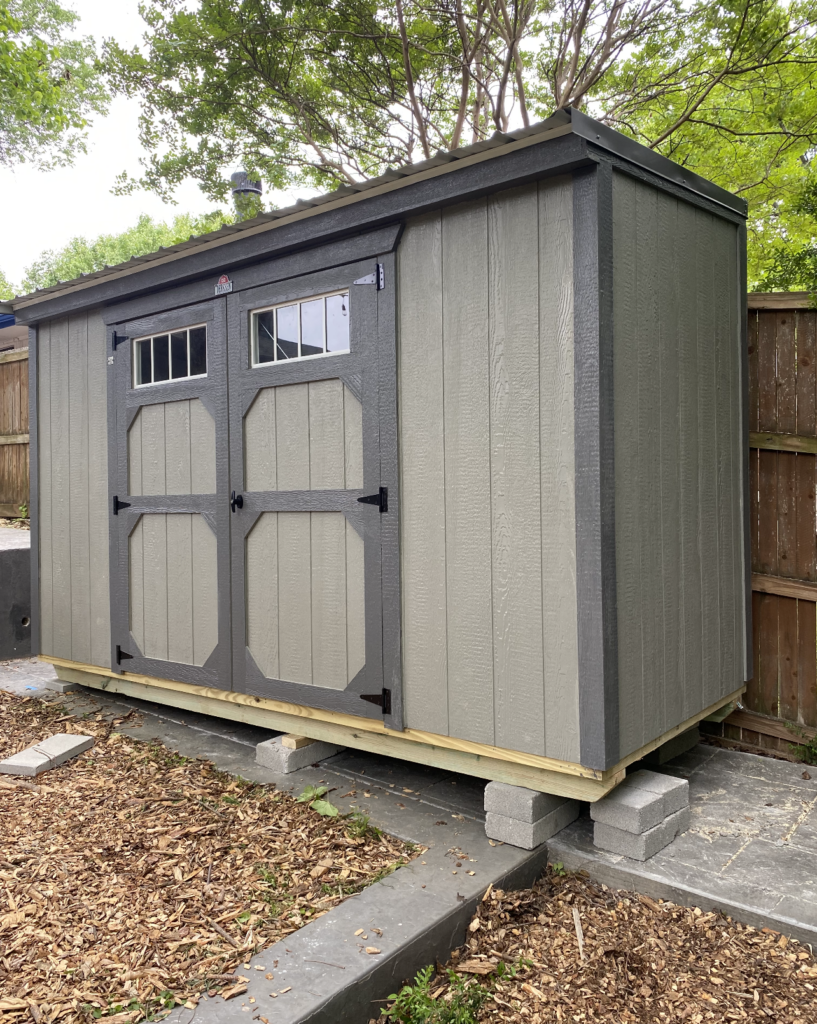 Metro Shed 5×12 Designed with HOA in Mind - Branson Portable Buildings ...