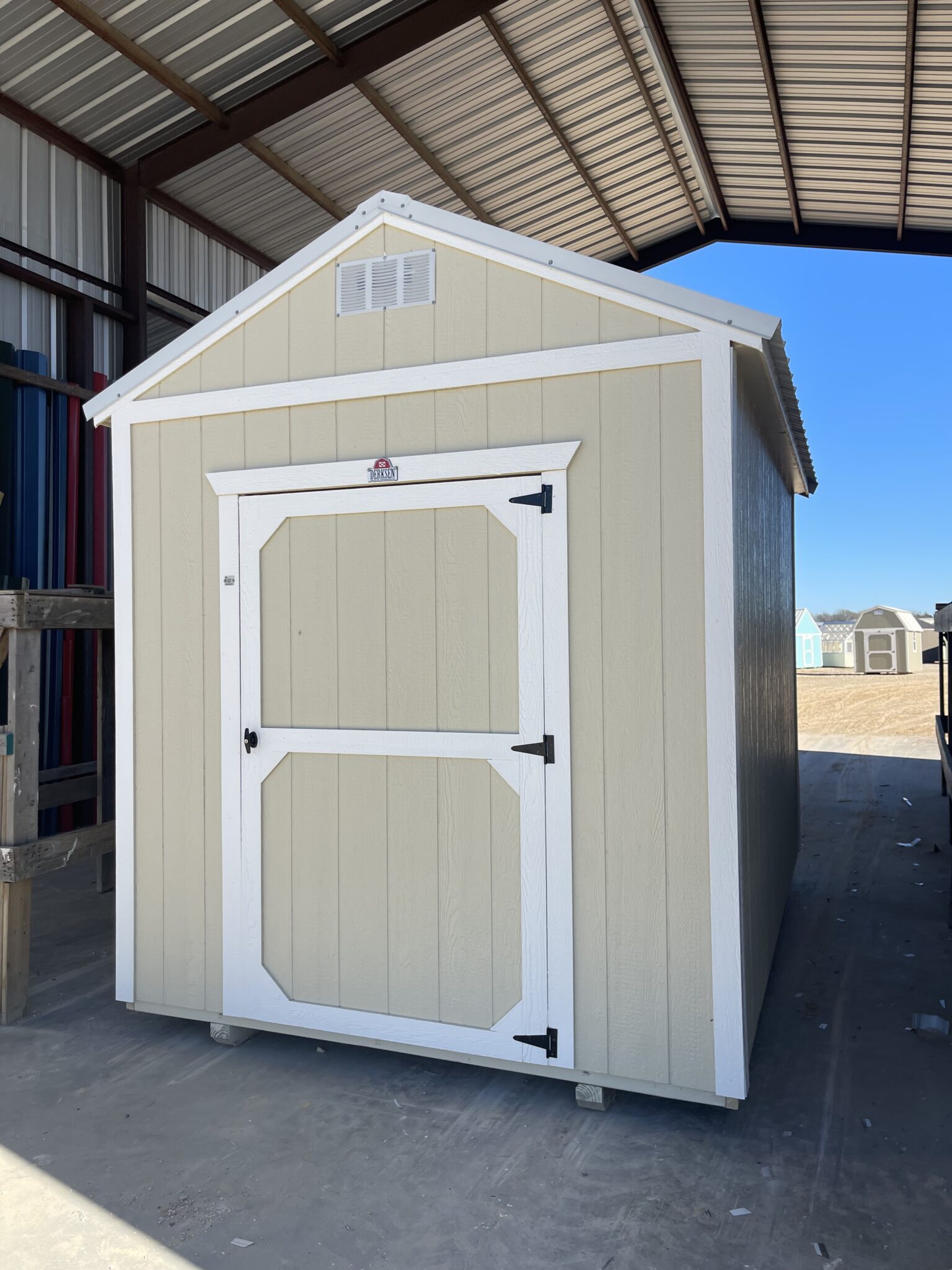 8×12 Utility Backyard Storage Shed - Branson Portable Buildings & More